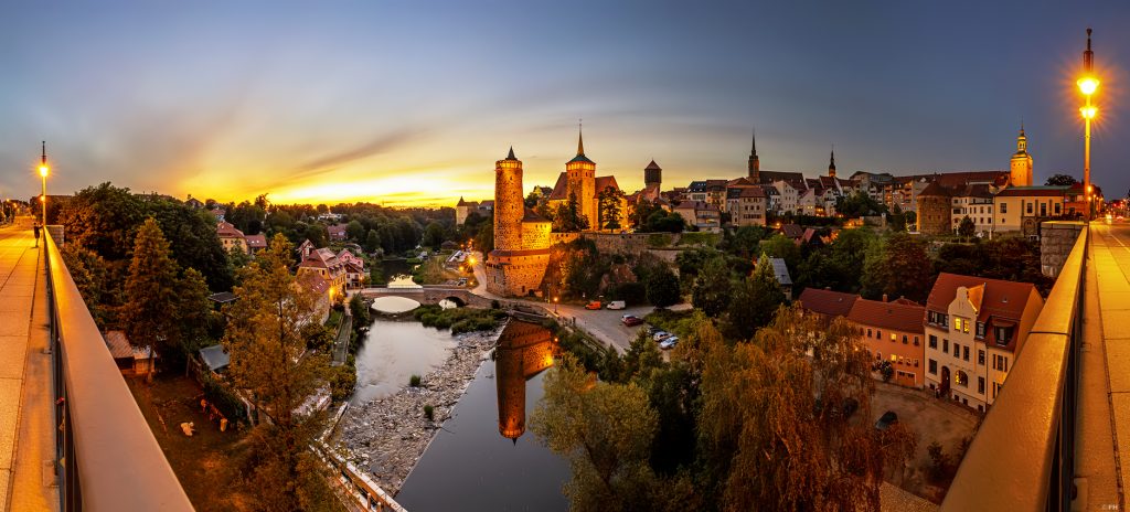 Bautzen Panorama im Sonnenuntergang - fhmedien.defhmedien.de